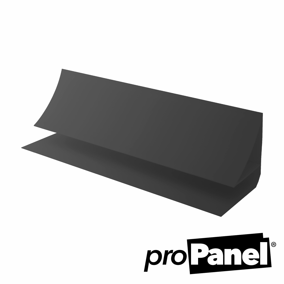 Silver Chrome Effect Quadrant Trim - Cladding Store