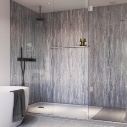 Ivory Marble Showerwall SW26 Waterproof Panels - Free Delivery*
