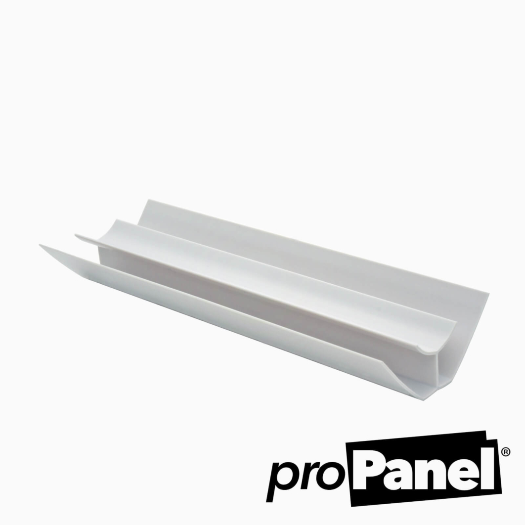 3m Gloss White Cladding 8mm x 250mm x 3000mm - Cladding Store
